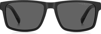 Tommy Hilfiger Homme, Accessoires, Noir, Taille: 56 MM TH 2142/S Lunettes de soleil