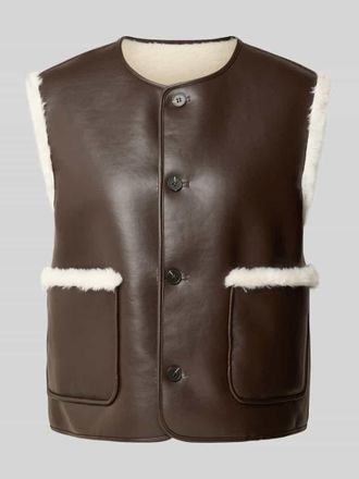 OPUS Weste mit Fellbesatz Modell Washearly