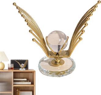 Generico Dekokugel - Ballondekoration mit Metallfigur, Statue mit Adlerfl&uuml;geln und Standfu&szlig;, f&uuml;r Ausstellung zu Hause, Wohnzimmer, Schlafzimmer, Gesch&auml;fte, Tis