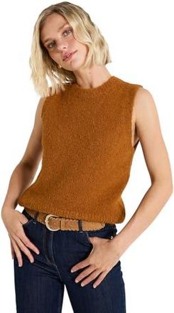 Grain de Malice Pull col Rond sans Manches Femme
