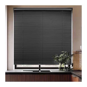 Generic Verdunklungsplissee Ohne Bohren Sonnenschutz Wohnzimmer Küche Lightless Plissee Jalousien Sichtschutz Blackout Horizontal Thermorollo für Büro Balkon(