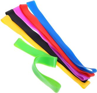 Valiclud 6stücke Elastische Strandtuchbänder Aus Silikon Befestigungsgurte Für Stühle Pool Und Außenbereich Witterungsbeständig Und Einfach Zu Reinigen