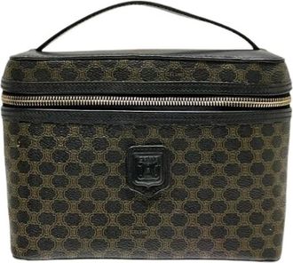 Celine Pre-owned Macadam PVC Pouch - Femme - Pre-owned - Noir - Taille: ONE Size