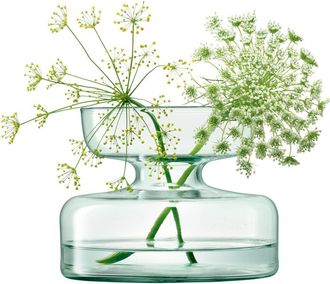 LSA International Canopy Recycled Vase/Bulb Planter Vase Size: H10cm