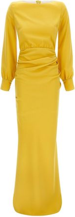 Elisabetta Franchi Robe De Soir&eacute;e - Jaune