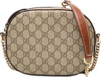 Gucci Sac bandouli&egrave;re vintage Pre-owned - Femme - Pre-owned - Beige - Taille: ONE Size