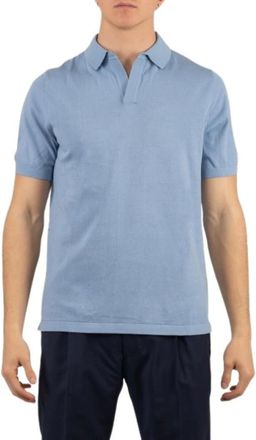 Saint Barth Homme, Tops, Bleu, Taille: L Maglia