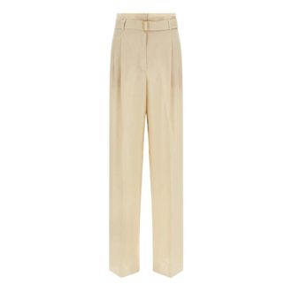 Max Mara Damen, Hosen, Beige, MGr&ouml;&szlig;e