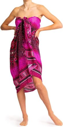 Panasiam Sarong Maoi 04, 190x113cm, pink-ish