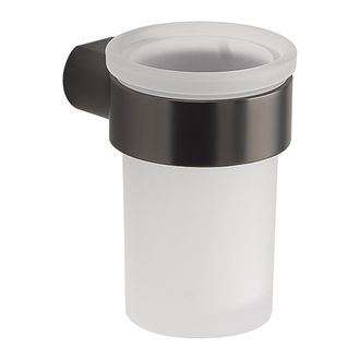 Gedy Pirenei Gun Metallzahnb&uuml;rstenhalter