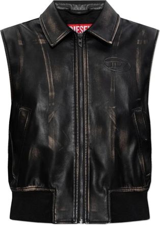 Diesel Femme, Vestes, Brun, Taille: 34 FR G-Inko Vest