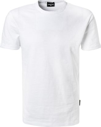 Strellson Herren T-Shirt weiß meliert
