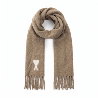Ami Moderner Schal - - Accessories - Damen - Beige - ONE SIZE