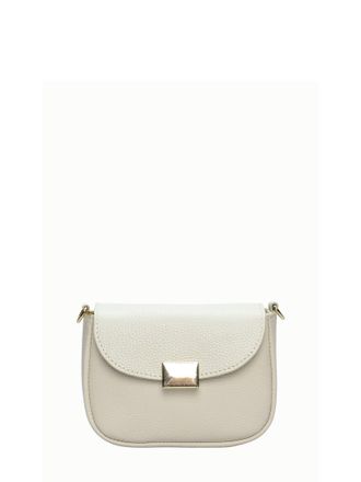 Anna Luchini Beige Rindsledertasche