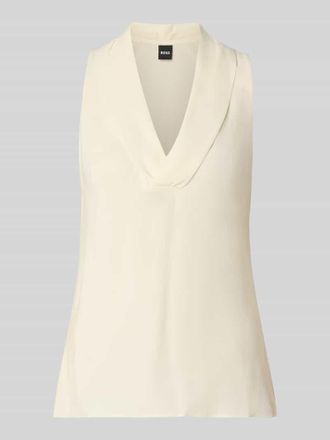 HUGO BOSS Regular Fit Blusentop aus reiner Seide Modell BOLARU