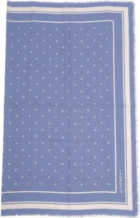 Givenchy Womens Bicolor Cashmere Scarf