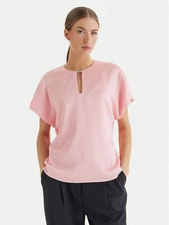 Calvin Klein Bluse LV044F150G Rosa Regular Fit