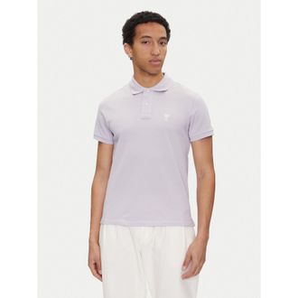 Ami Poloshirt HPL060.760 Violett Regular Fit