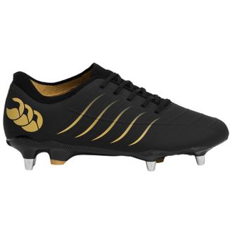 Canterbury Of New Zealand Pro Rugby-Stiefel f&uuml;r weichen Boden f&uuml;r Herren (Schwarz)