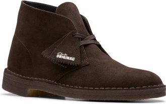 Clarks Desert Boots aus weichem Wildleder mit Kreppsohle in