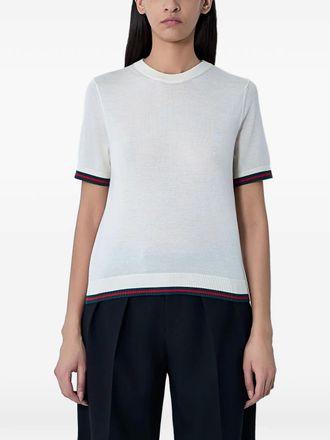 Gucci crew-neck T-shirt - Nude