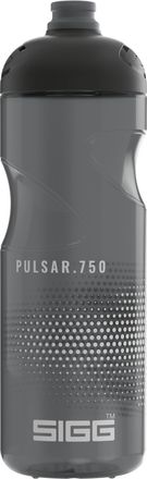 Sigg Fahrrad Trinkflasche - Pulsar Anthracite - Quetschbar - Spülmaschinenfest - Federleicht - Auslaufsicher - BPA-frei - Sport & Fahrrad Zubehör - Grau - 