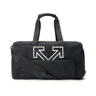 Off-white Femme, Sacs, Noir, Taille: ONE Size Sac de sport Heritage