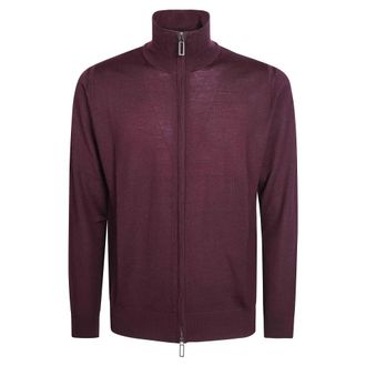 Paolo Pecora Cardigans - - Knitwear - Herren - Rot - XL