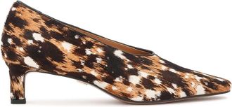 Kazar Escarpins Kazar en cuir avec finition poil naturel - Femme - Chaussures - Multicolore - Taille: 38 EU