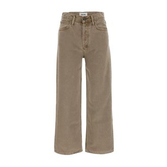 A Gold E Wide Jeans - - Jeans - Damen - Beige - W26