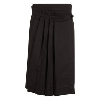 Dries Van Noten Jupe pliss&eacute;e - Femme - Jupes - Brun - Taille: 42 FR