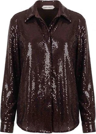Alberta Ferretti Hemd - Braun