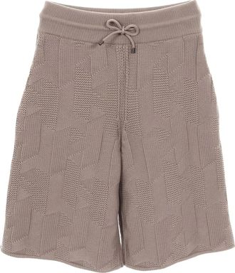 Herm&egrave;s short &agrave; lien de resserrage (ann&eacute;es 2020) - Marron