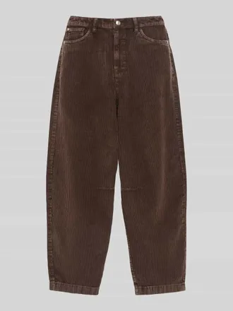 s.Oliver Red Label Regular Fit Cordhose mit Bundfalten-Detail