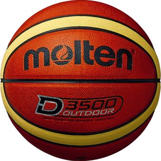 Molten Damen Basketball B6D3500, Orange, 6, B6D3500