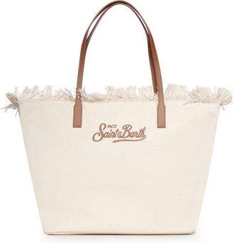 MC2 Saint Barth Femme, Sacs, Blanc, Taille: ONE Size Tote Bag