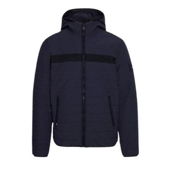 Tommy Hilfiger Kapuzen-Pufferjacke - - Jackets - Herren - Blau - S