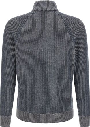 Brunello Cucinelli Pure Cashmere Cardigan - Gray