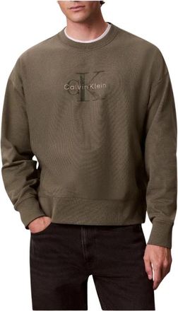 Calvin Klein Zeitgen&ouml;ssischer Sweatshirt - - Sweatshirts & Hoodies - Herren - Gr&uuml;n - L