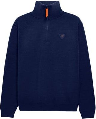 Gertrude Pull droit &agrave; col montant zipp&eacute; &agrave; logo