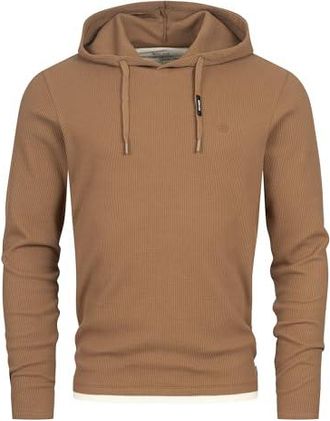 Indicode Hommes INMarto Sweatshirt | Pull &agrave; Capuche Otter L