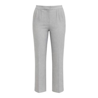 Patrizia Pepe Femme, Pantalons, Gris, Taille: 40 FR Pantalon Coupe Droite