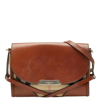 Burberry Sac bandouli&egrave;re vintage doccasion - Femme - Pre-owned - Brun - Taille: ONE Size