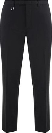 Paolo Pecora Homme, Pantalons, Noir, Taille: XL Classic Tailored Pantalons