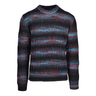 Roberto Collina Rundhals-Pullover mit Zopfmuster - - Knitwear - Herren - Mehrfarbig - L
