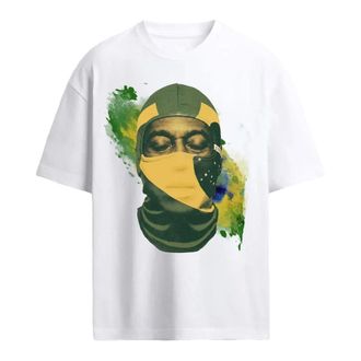 Ih Nom Uh Nit T-shirt Masque &Eacute;dition Limit&eacute;e O Rei - Homme - Tops - Blanc - Taille: 2XL