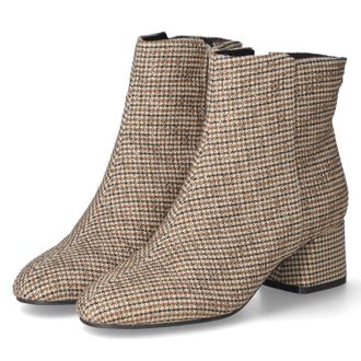 La Strada 2323228 4022 Schlupfstiefel Textil Damen in beige-kombi - Gr. 37