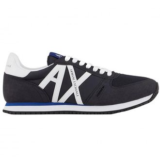 A|X Armani Exchange Homme, Chaussures, Bleu, Taille: 44 EU Baskets de Course Bleu Marine Xux017 Xcc68 K487