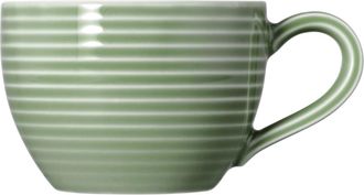 SELTMANN WEIDEN Beat Salbeigr&uuml;n uni Espressoobertasse 0,11l mit Relief