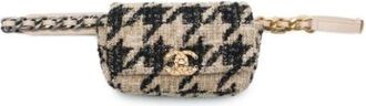 Chanel Sac banane 19 Pre-owned - Femme - Pre-owned - Beige - Taille: ONE Size